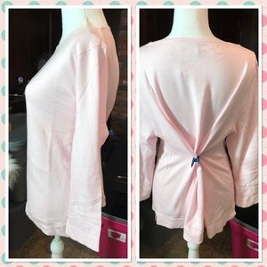 Talbots | Sweaters | Talbots Factory Pale Pink Cashmere Blend Crewneck ...